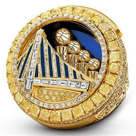Nba戒指 2022 Nba金州勇士庫裏總冠軍戒指版球迷收藏粉絲紀念戒指全套指環 6jxd 蝦皮購物