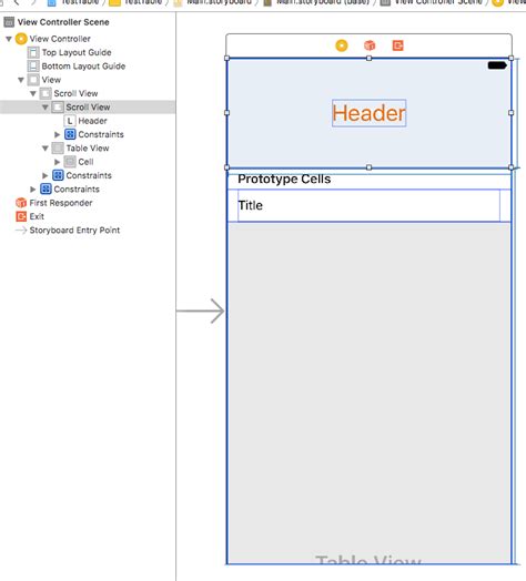 Ios List With Fixed Header Bounce Effect Like App Store Stack Overflow