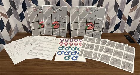 Erotic Tic Tac Toe Printable Kinky Adult Xxx Sex Board Game Digital Template Anniversary