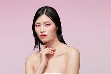Female Color Facial Makeup Picture And Hd Photos Free Download On Lovepik