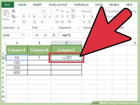 4 Ways To Copy Formulas In Excel Wikihow