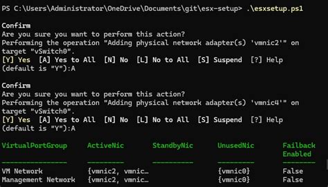 Vmware Esxi Powercli Setup Script For Port Groups Vlans Vmkernel