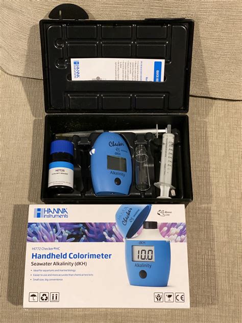 New Jersey Hannah Alkalinity And Iodine Colorimeter Reef2reef