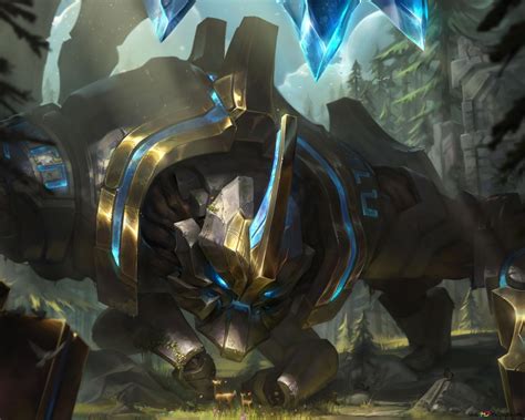 Earthrune Skarner League Of Legends Lol 8k Wallpaper Download