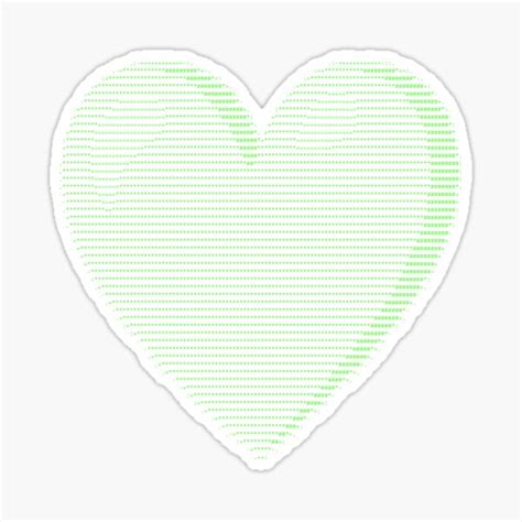 Heart Ascii Art Sticker For Sale By Typo N Quotes Redbubble