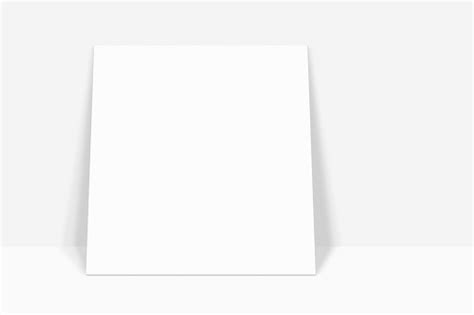 백서 빈 룸 스튜디오에서 추상 흰색 벽 배경과 드롭 그림자 기대와 정사각형 배너 그라데이션 배경 텍스트 제품의 디스플레이 그림을 위한 공간으로 사용 기대기에 대한 스톡 사진