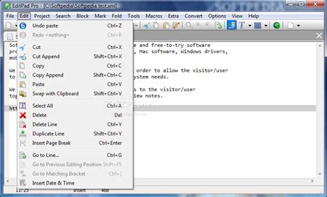 Portable EditPad Pro Download Softpedia
