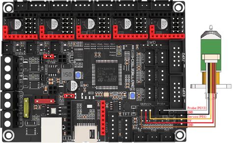 Connecting A BLTouch Or BTT MicroProbe To An SKR3EZ H743 RepRapFirmware For LPC And STM32