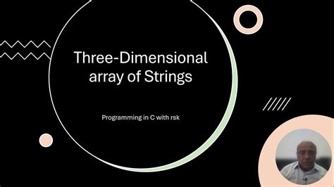 Mastering 3d Arrays Of Strings In Cc Declaration Initialization