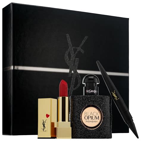 Yves Saint Laurent Black Opium T Set Makeup Beautyalmanac