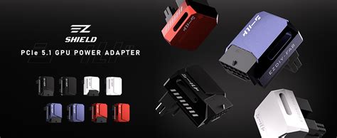 Ezdiy Fab Pcie 5 1 Adapter 600w 12 4pin 16pin 12vhpwr Gpu Power Connector 12v 2x6