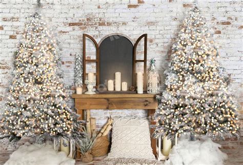 Kate Christmas Tree Backdrop Bokeh For Photography