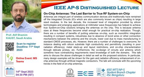 Ieee Iisc Student Branch On Linkedin The Ieee Mttap S Student Branch