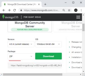 Installing MongoDB And Start Working With MongoDB On Windows