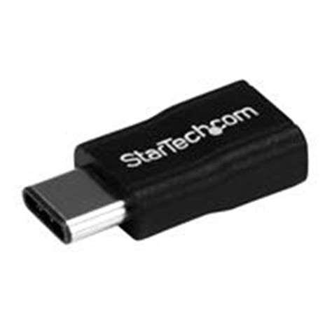 Startech Com Usb C To Micro Usb Adapter M F Usb Usb Type C To Micro B Compatible With