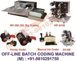Batch Coding Machines Batch Coder Latest Price Manufacturers Suppliers