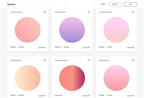 무료 색조합 사이트 11 Simple P