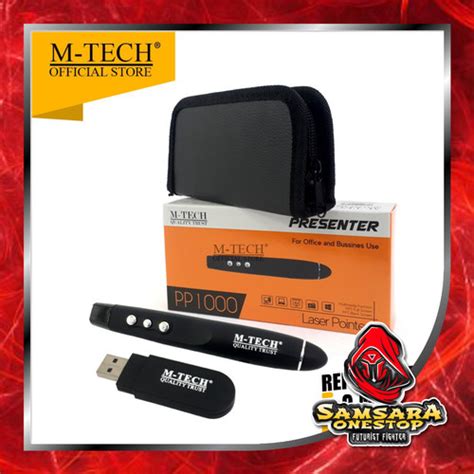 Jual Laser Pointer Wireless Presenter Pp1000 Alat Presentasi Power Point Pp1000 M Tech