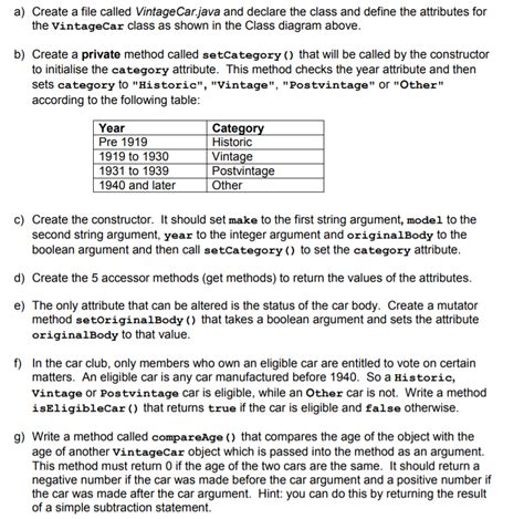 Solved H Write A Tostring Method That Returns A String