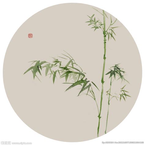 水墨竹设计图 图片素材 其他 设计图库 昵图网