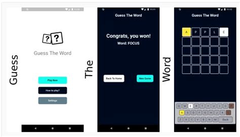 Guess The Word Flutter App Buy Apps Themes Ui Templates Plugins And Source Code At