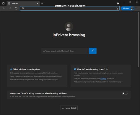 How To Enabledisable Inprivate Browsing In Microsoft Edge