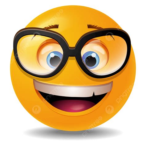 Smiley Face Emoji Clipart Hd Png 3d Realistic Emoji With Glasses