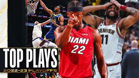 1 Hour Of The Top Plays Of The 2022 23 Nba Playoffs Youtube