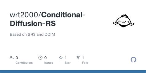 Github Wrt2000conditional Diffusion Rs Based On Sr3 And Ddim