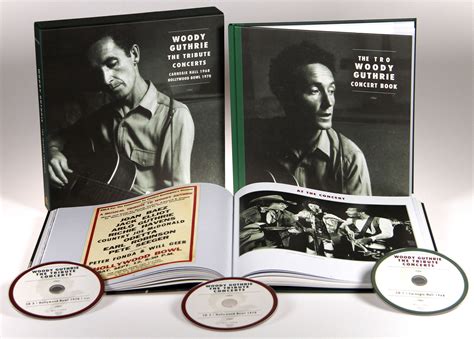 Woody Guthrie Box Set Woody Guthrie The Tribute Concerts 3 Cd