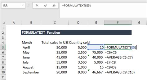 Formulatext Function In Excel Formula Examples How To Use