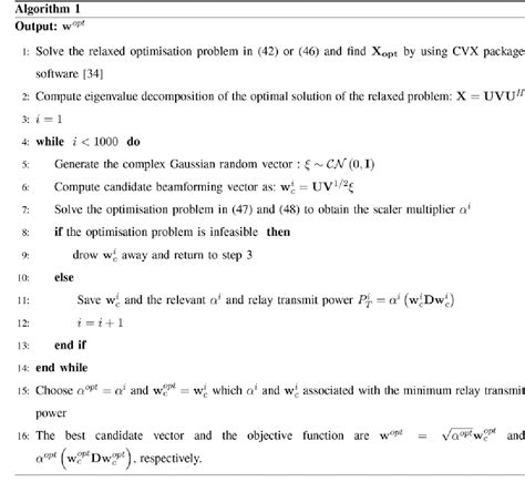 figure 1 from low complexity robust relay optimisation for multiple
