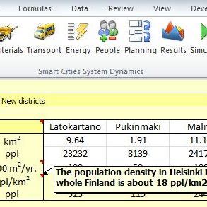 Model User Interface In Excel Download Scientific Diagram