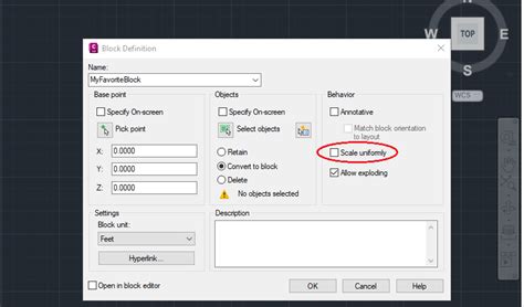 scale in one direction without block autodesk community