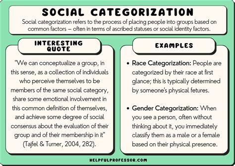 Social Categorization Examples And Definition Psychology