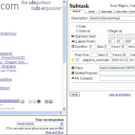 The Web Based User Interface For The Ubiquitous Task Planner Ubidoo Download Scientific Diagram