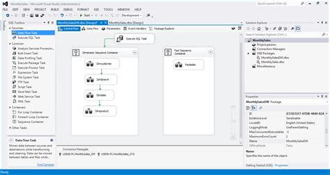 Data World Sample Data Warehouse Using Ssms And Ssis