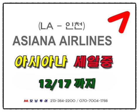 저렴한 항공권 아시아나항공 세일중 1217일까지 네이버 블로그