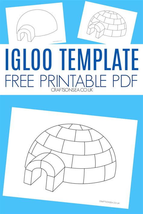 Igloo Template Free Printable Artofit