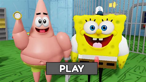 Patrick Star Barrys Prison Run Spongebob Obby Roblox Roblox
