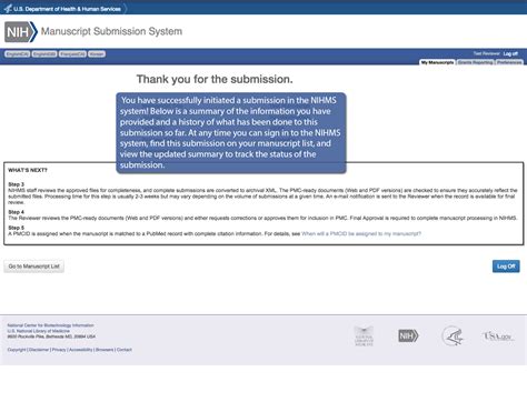 NIHMS Approvals NIH Public Access Policy Compliance LibGuides At Duke University Medical Center