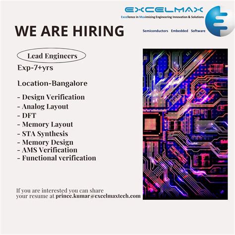 Lead Bangalore Systemverilog Openfornewopportunities Hiring Uvm Ddr Pcieverification
