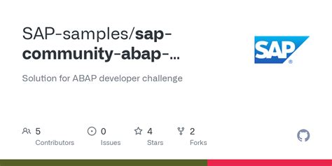Sap Community Abap Developer Challengelicense At Main · Sap Samples