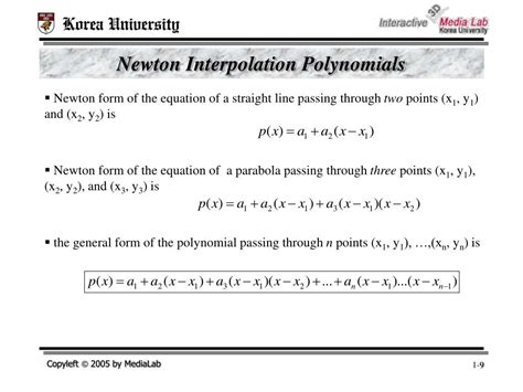 ppt chapter 8 interpolation 1 powerpoint presentation free download id 138767