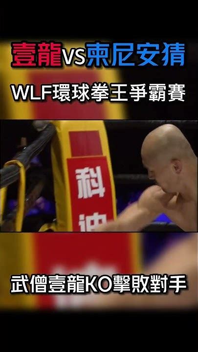 Wlf環球拳王爭霸賽，壹龍vs柬尼安猜shorts Youtube