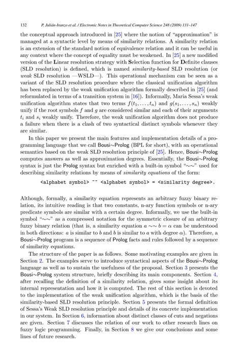 Solution Bousi Prolog A Prolog Extension Language For Flexible Query