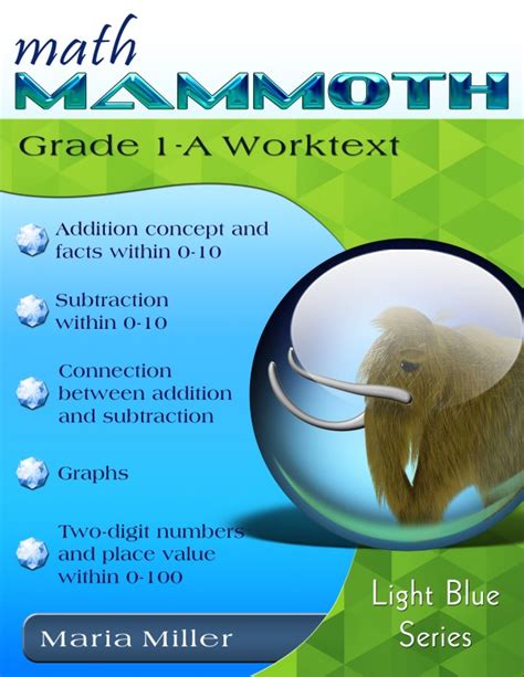 Math Mammoth Grade 1 Complete Curriculum Description Samples And