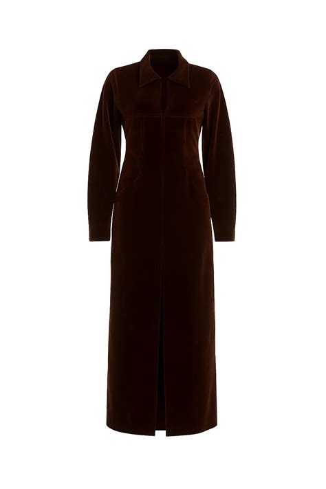 Suede Structured Dress Oríré