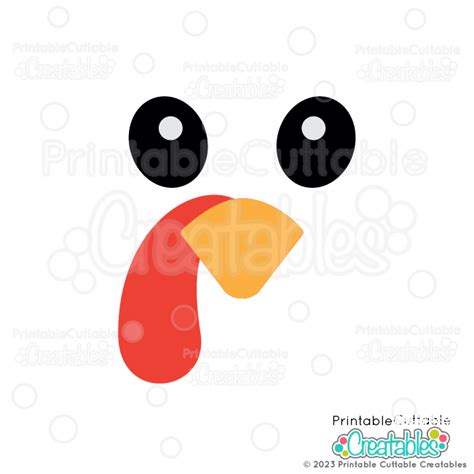 Free Clip Turkey Face Template Download Free Clip Turkey Face Template