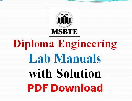 MSBTE Lab Manuals With Answer TruExams